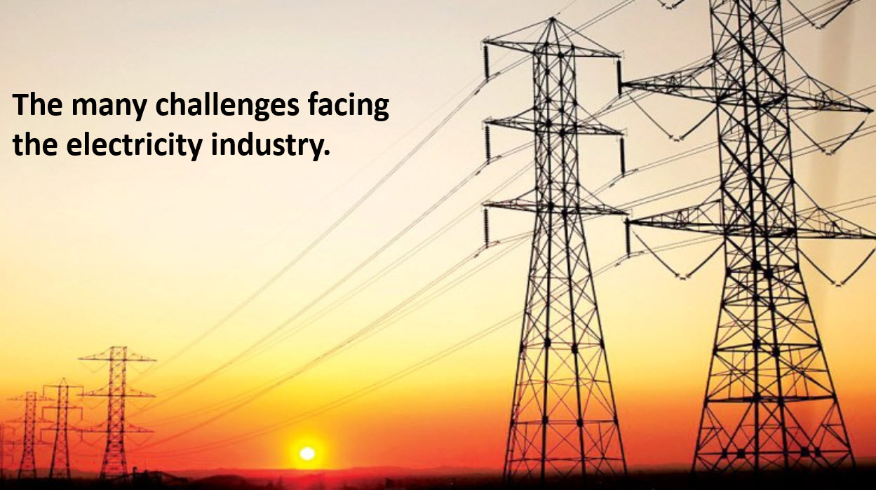 The many challenges facing the electricity industry. | Innovating the ...